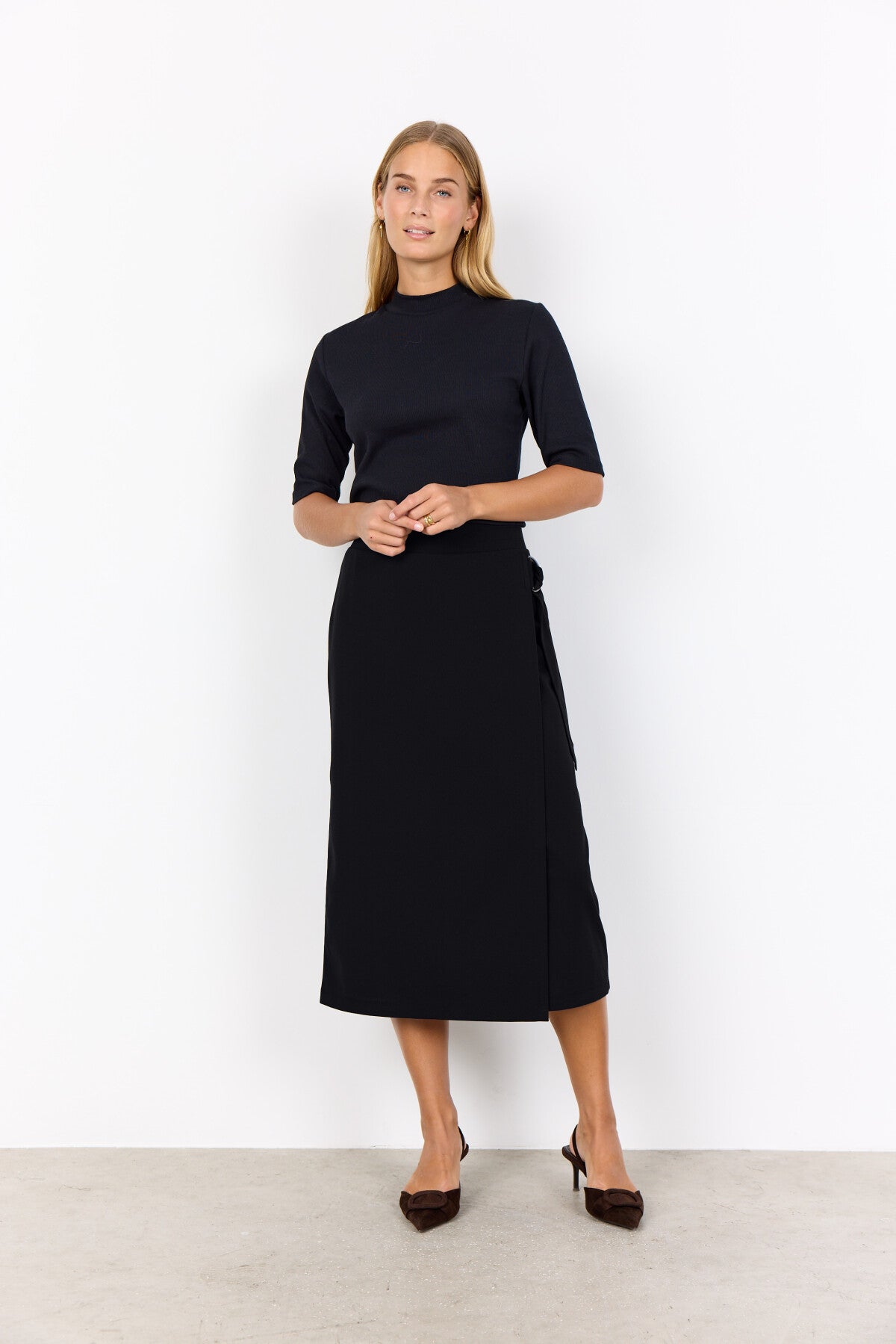 SC-SIHAM 93 Kjol i Svart från soyaconcept | Soyaconcept.se – soyaconcept.se