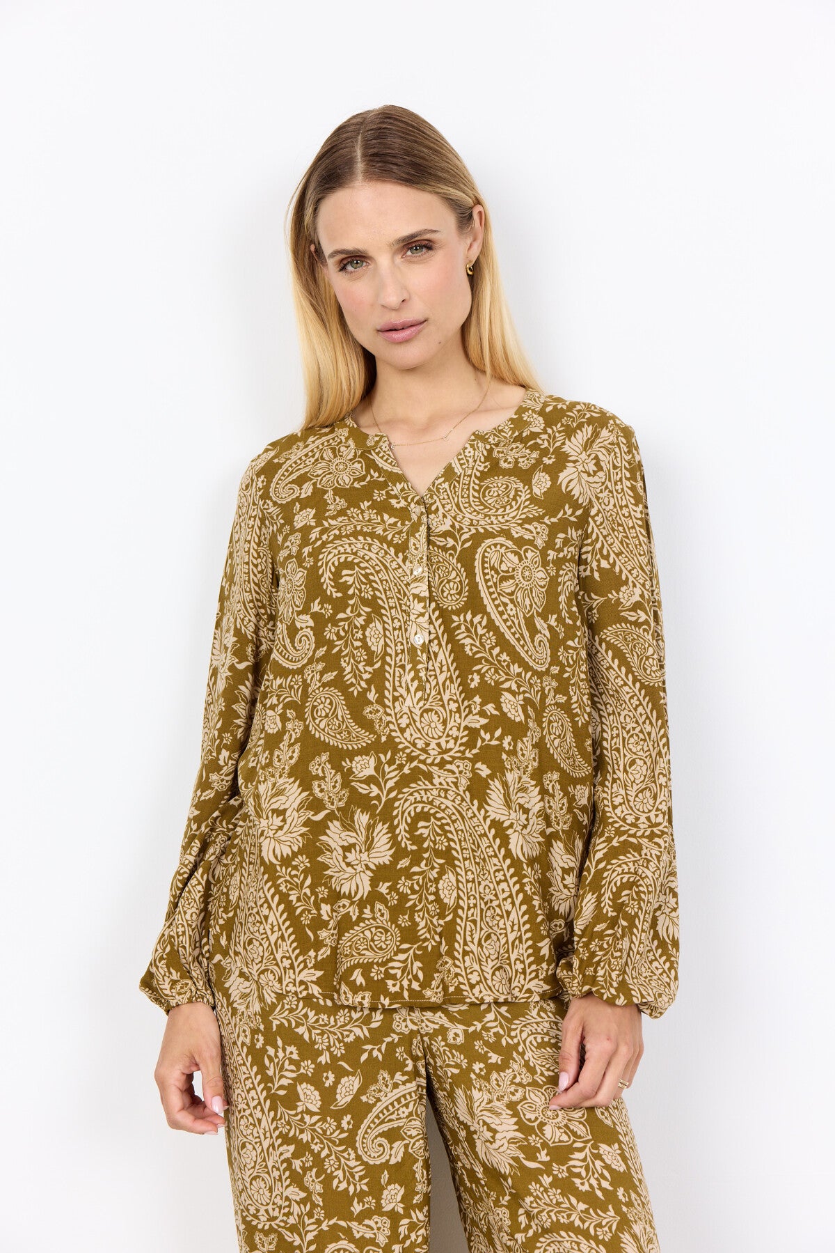 SC-VALGERDA 2 Blus i Mörkgrön från soyaconcept | Soyaconcept.se ...